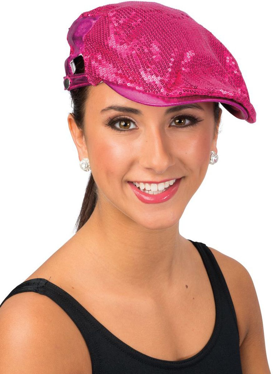 Costume Gallery | Sequin Flat Cap Clearance Costume